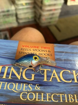 VINTAGE STORM PRE RAPALA WEE WART IN A BEAUTIFUL BLUE SCALE COLOR ...