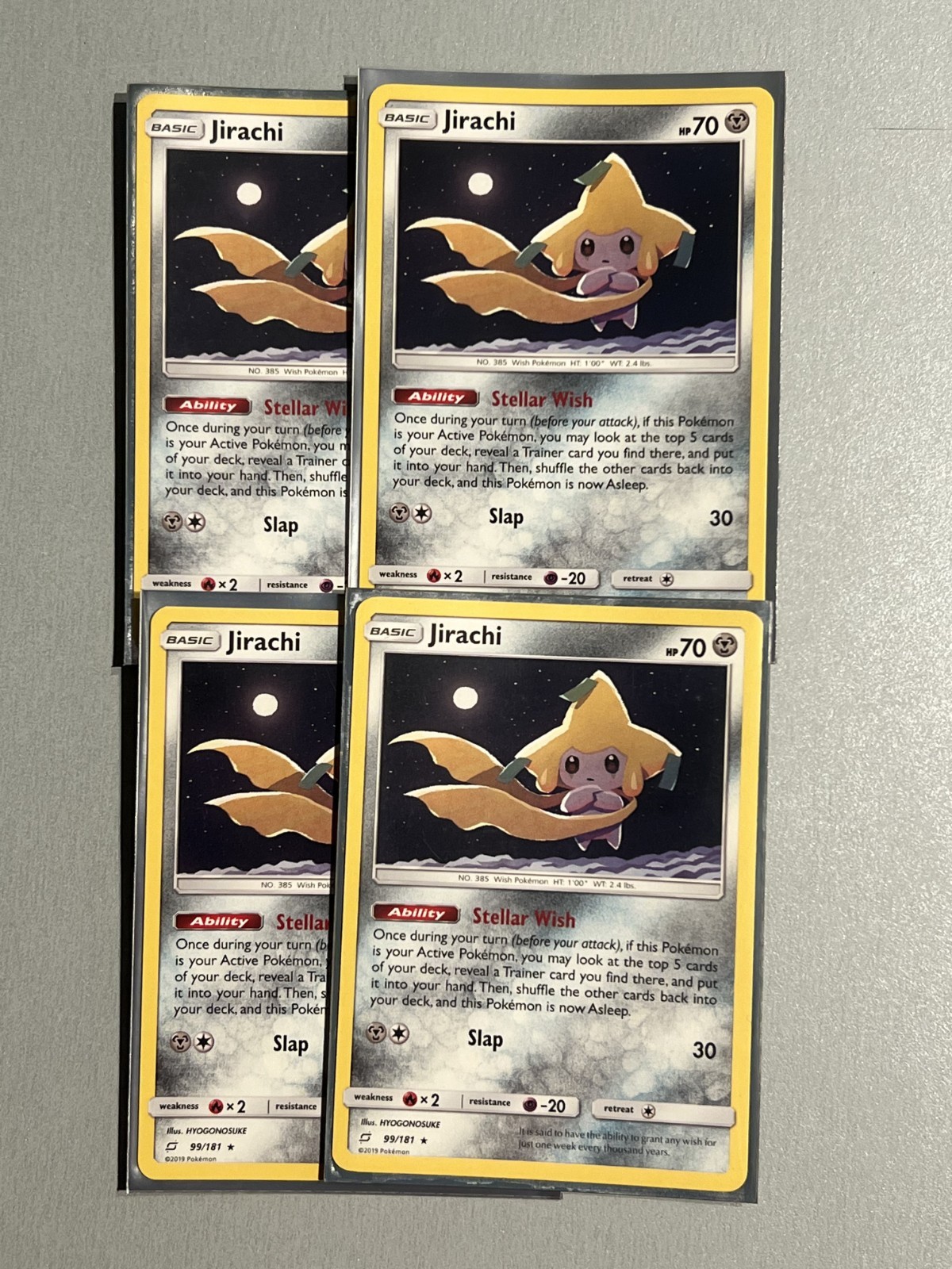 4x Jirachi 99/181 RARE Team Up Pokemon TCG Card NM | eBay