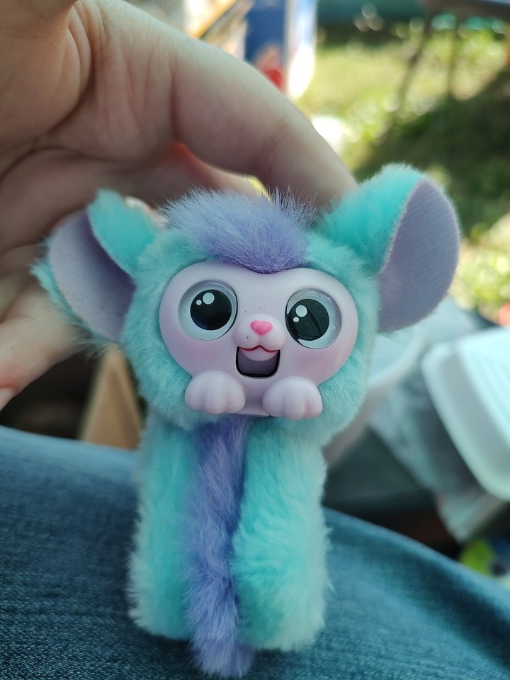 Wrapples Teal And Purple Slap-band Bracelet Little Live Pets ...