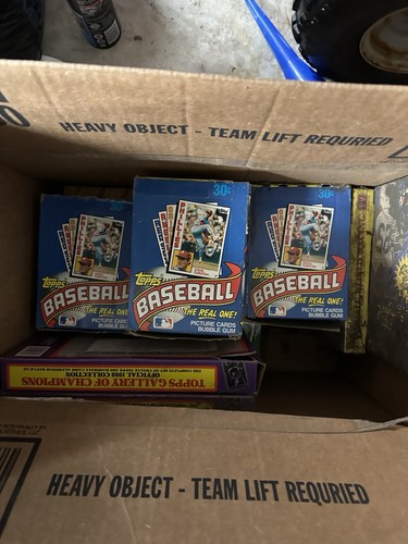 1984 Topps Baseball Unopened Wax Box | eBay