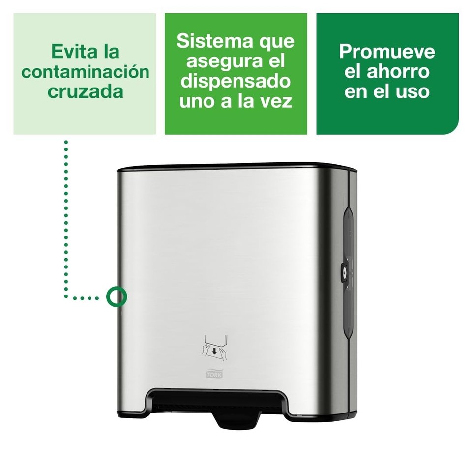 New/Open Box Tork Matic Dispensing Hand Towel in Stainless Steel Finish ...