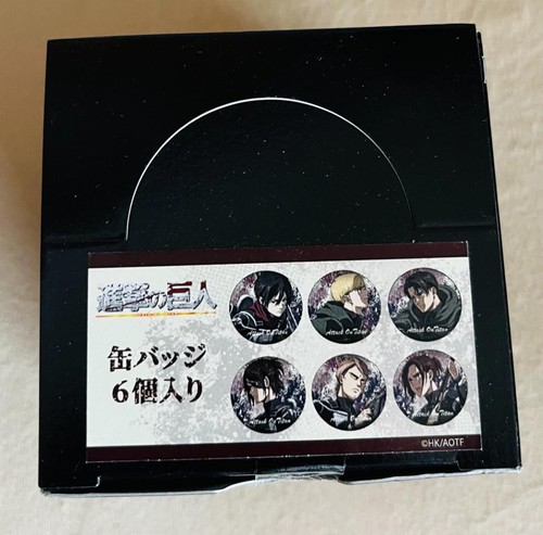 Attack On Titanthe Season Can Badge Collection Box | eBay