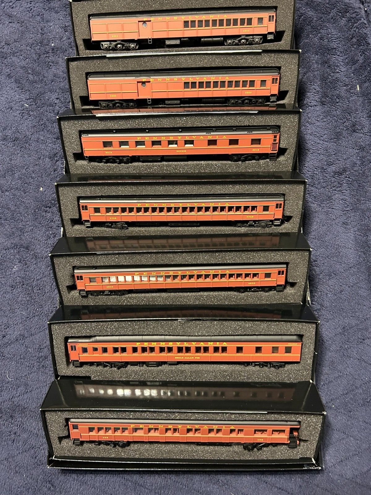 Spectrum PRR Post-War Passenger Cars "Lot of Seven" (includes Edgar ...