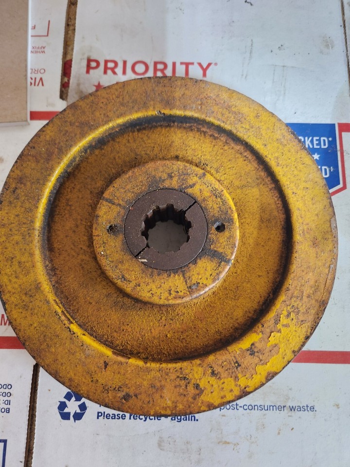 Farmall cub PTO mower drive pulley great shape 6 3/8" | eBay