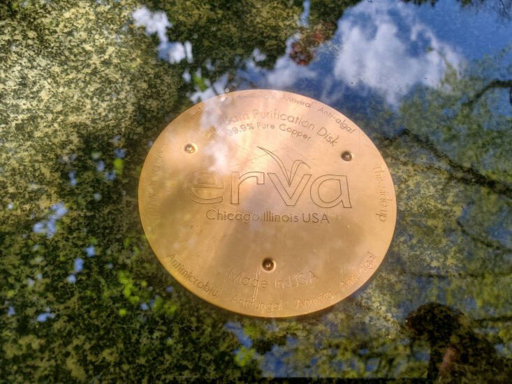 2 Erva Bird Bath Copper Purification Disk, Antimicrobial | eBay
