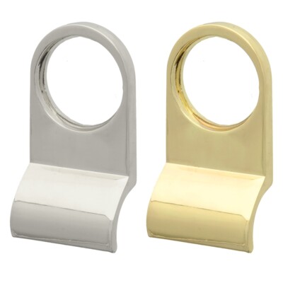 RIM CYLINDER PULL Yale/Era/Union Front Door Pull Handle POLISHED CHROME ...