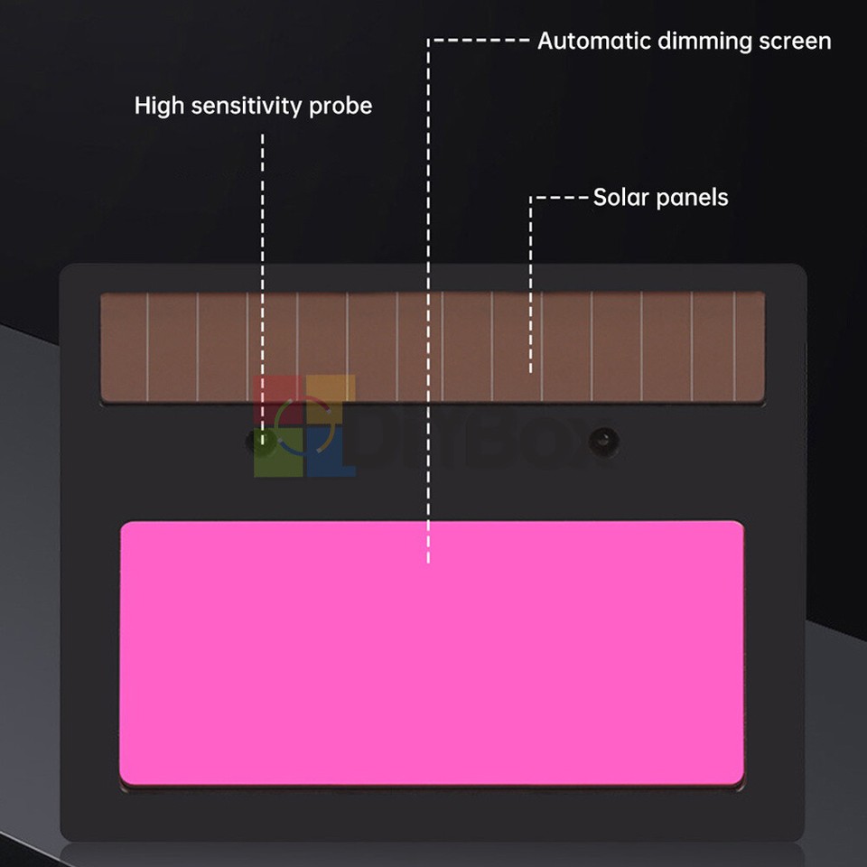 Auto Solar Darkening Replacement TIG Welding Helmet Mask Grinding Lens ...