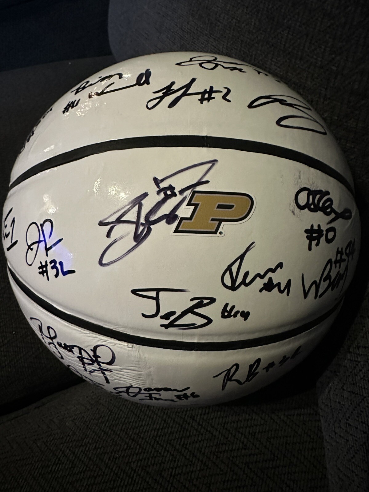Matt Painter & Team Signed NCAA Men's Basketball Purdue Boilermakers ...