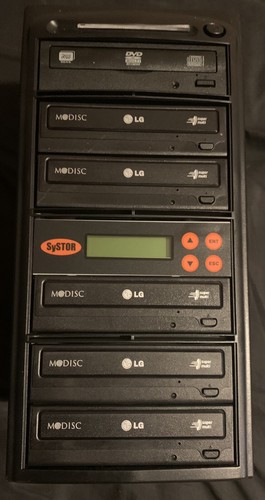 LG Systor, Model: SS-107B - 1 to 5 Disc CD/DVD Multi Target Duplicator ...