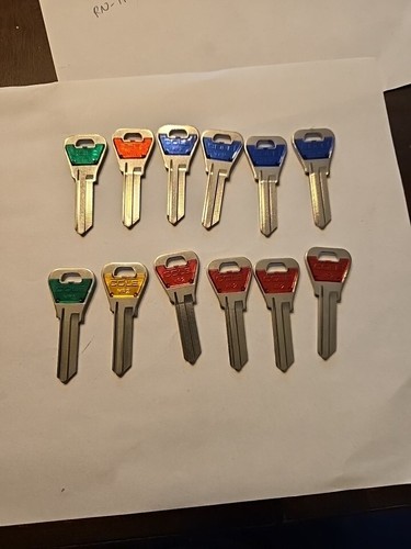 COLE WR2 COLOR CODED key BLANKS uncut | eBay