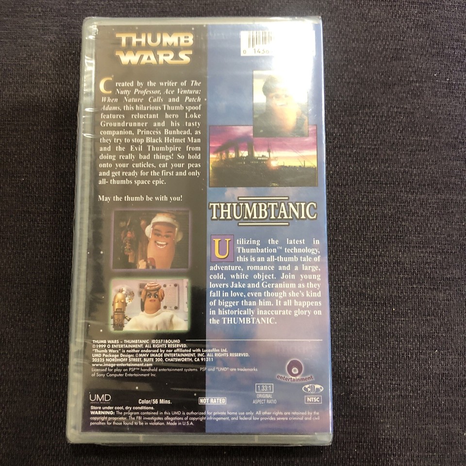Thumb Wars/Thumbtanic (UMD, 2005) 14381257199| eBay