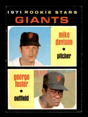 1971 Topps Baseball #276 Rookie Stars Giants George Foster VG/EX *d2 | eBay