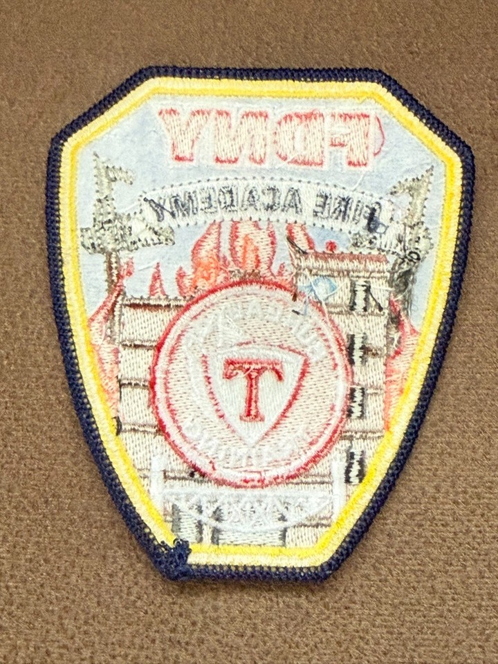 FDNY Fire Academy Patch Bureau of Training Fire Department NY | eBay