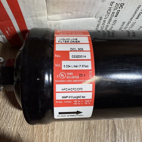Liquid Line Filter Drier Eliminator Danfoss DCL 305 023Z0014 B14-407 ...