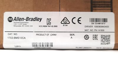Allen-Bradley 1783-BMS10CA Stratix 5700 Ethernet Switch 10 Ports 1783 ...