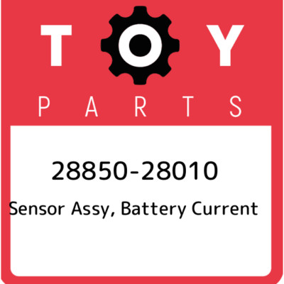 28850-28010 Toyota Sensor assy, battery current 2885028010, New Genuine ...