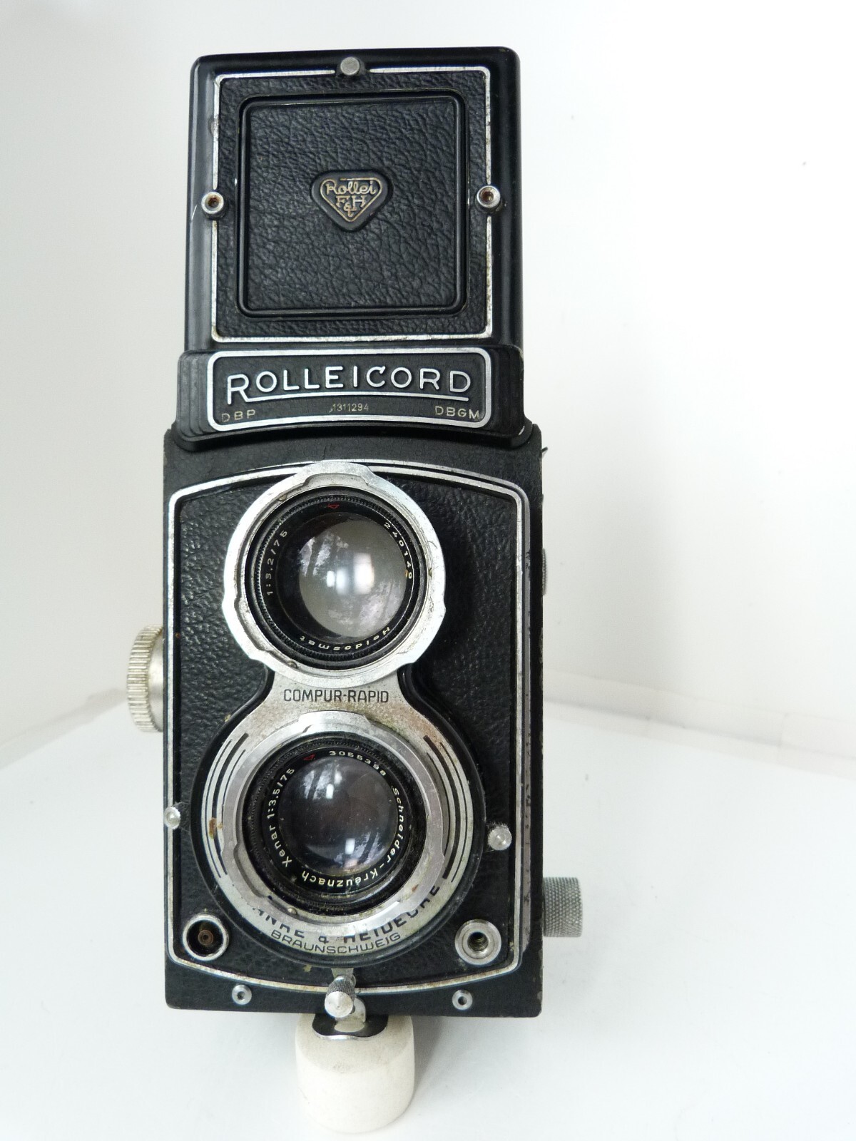 VINTAGE Rolleicord III T. Lens Reflex Camera with Schneider Xenar 75MM ...