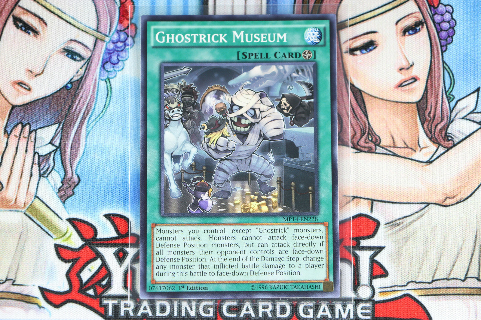 Yugioh Spell Card Ghostrick Museum MP14-EN228 1st Edition Common | eBay