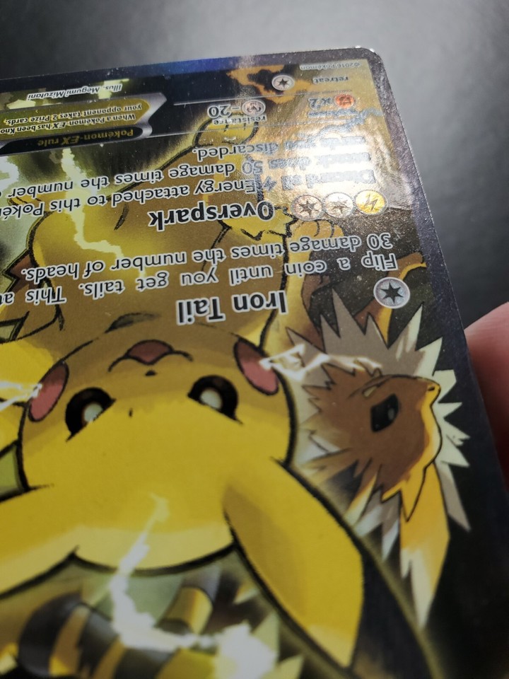 Pokemon TCG Pikachu EX XY124 XY Generations Promos 2016 Very Rare Card ...