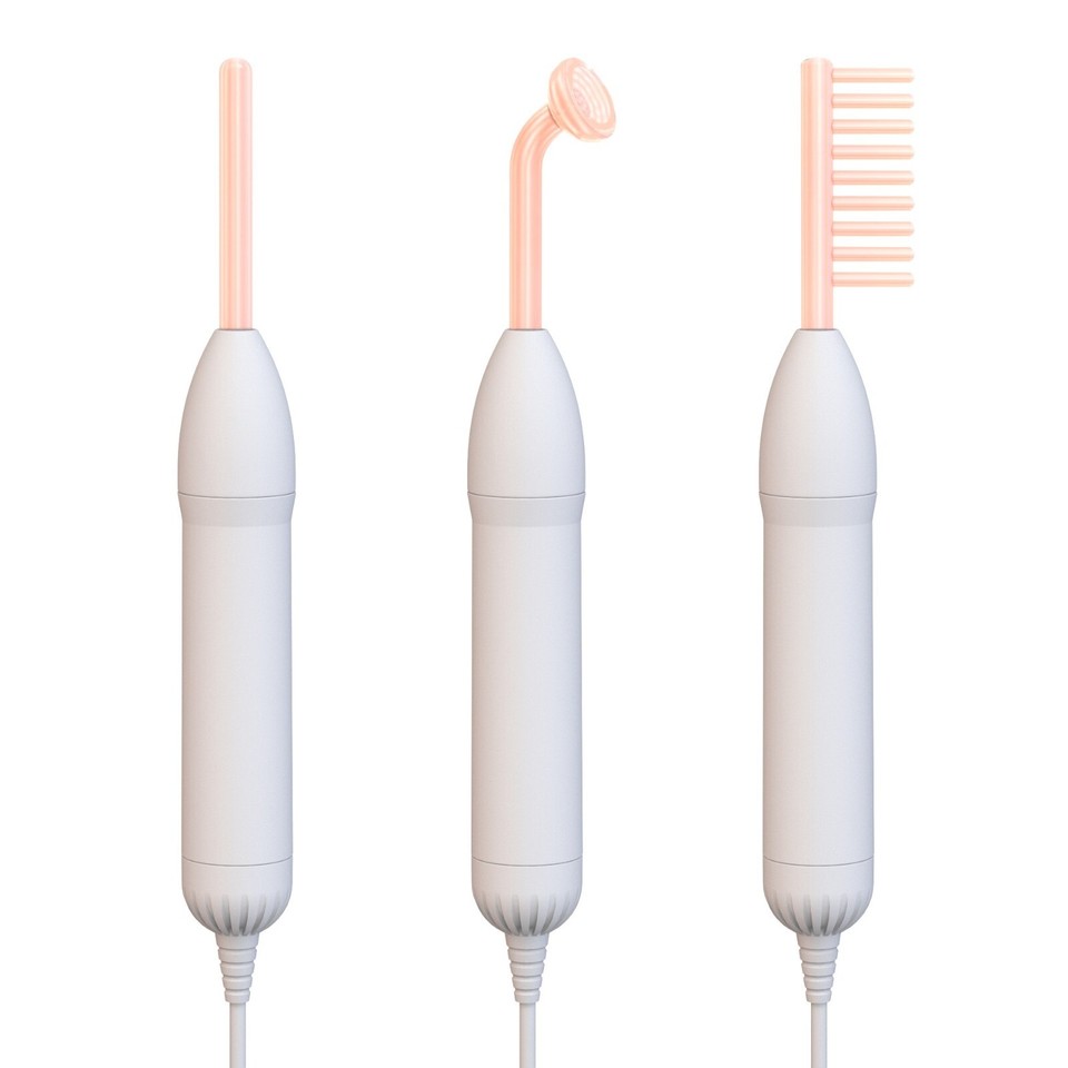 Tesla High frequency machine Violet ray Wand skin care 220v in case 3 ...