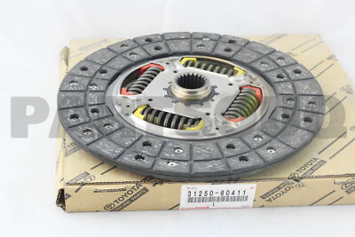 3125060411 Genuine Toyota DISC ASSY, CLUTCH 31250-60411 | eBay