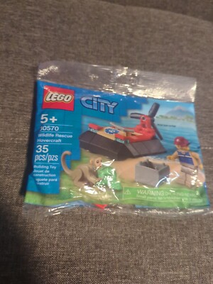 LEGO City Wildlife Rescue Hovercraft #30570, SEALED #27 673419339261| eBay