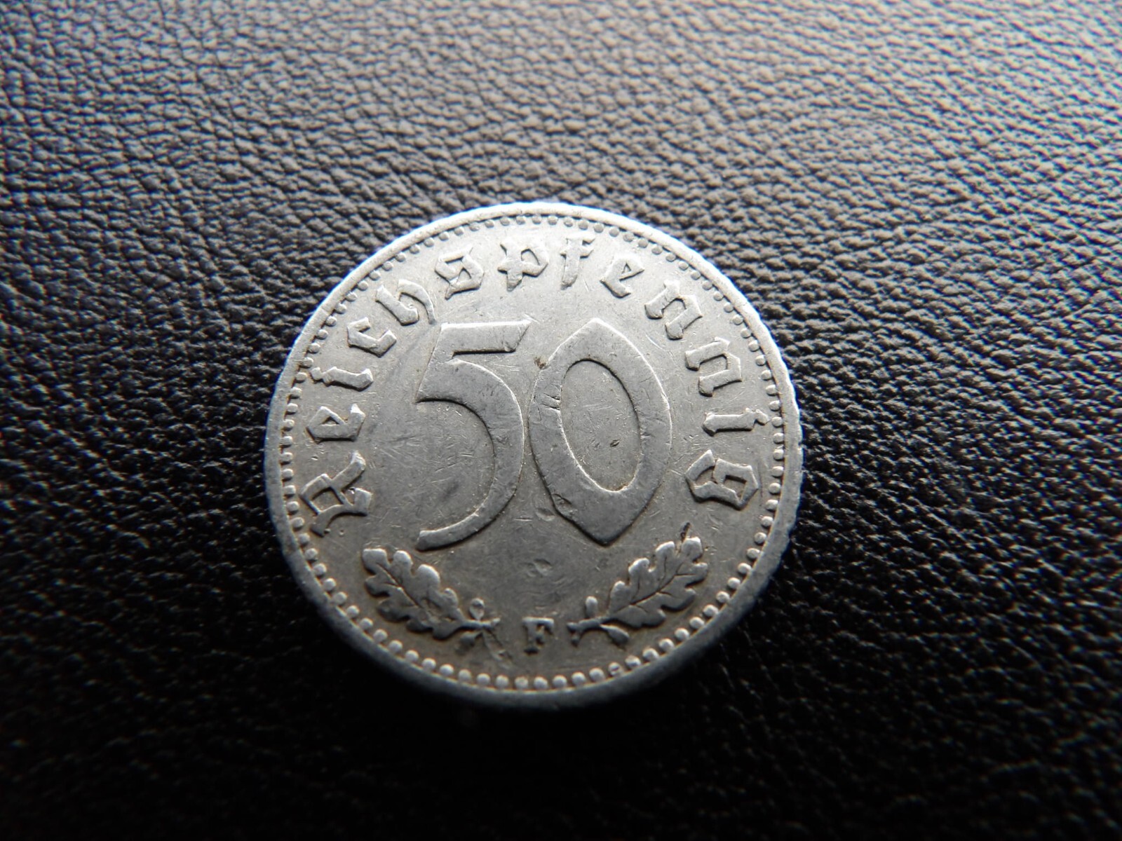 50 penning 1940 F Coin Rare Old WWII Antique Germany 3 Reich SS Nazi ...