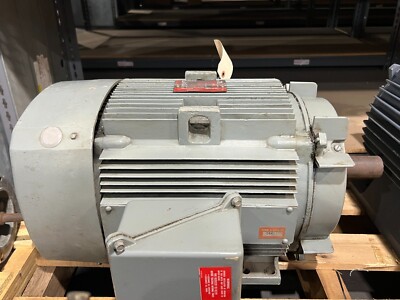 👀 GE GENERAL ELECTRIC 20 HP TRI-CLAD SEVERE DUTY MOTOR 1750 RPM 460V 3Ø ...