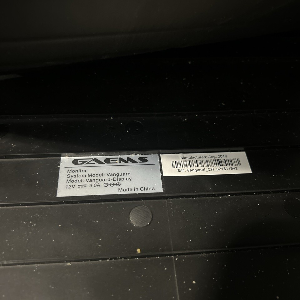 Gaems G190 Vanguard Portable Gaming Environment Monitor With HDMI ...