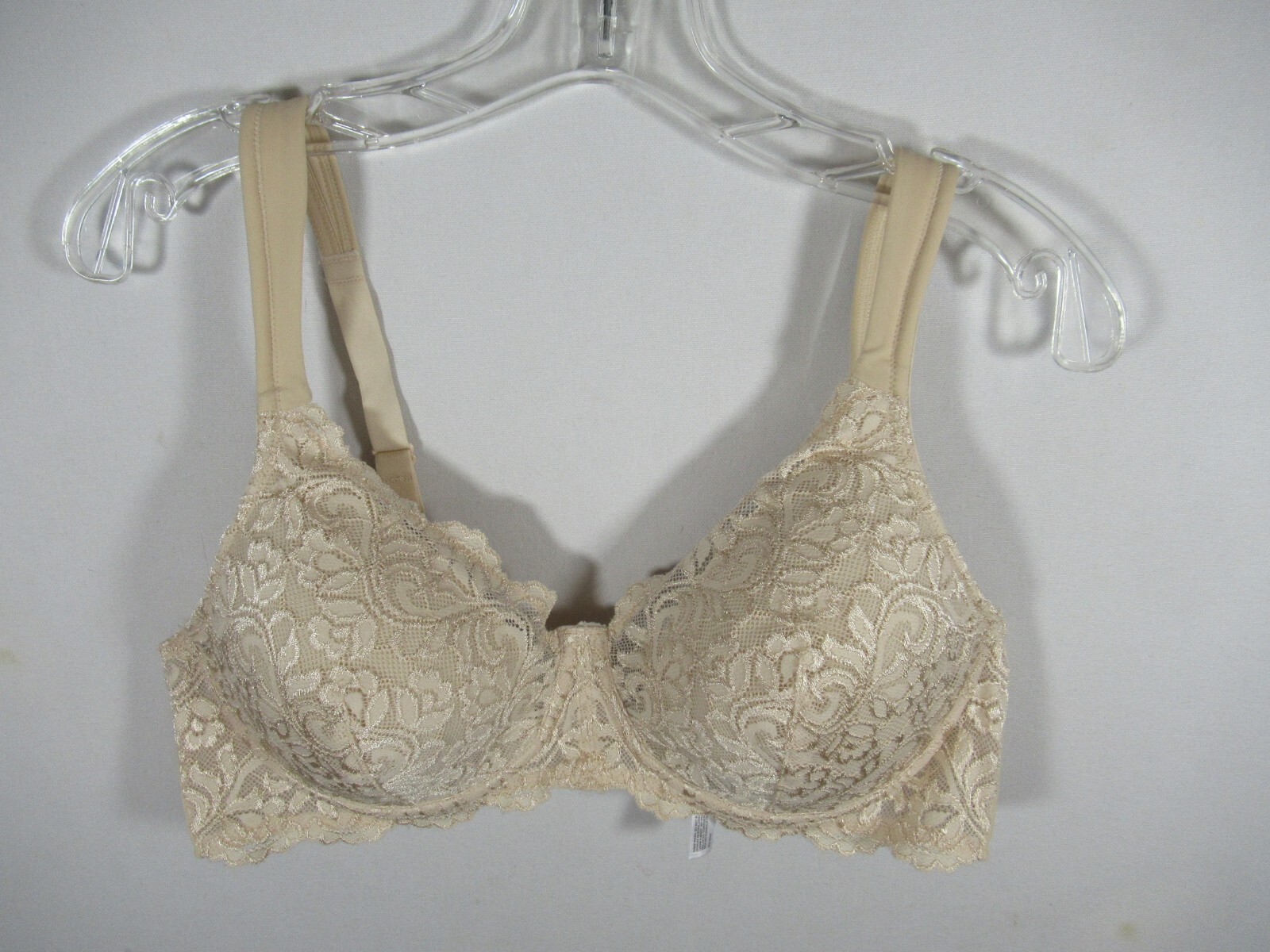 Leading Lady Ava Scalloped Lace Bra 40C Beige Underwi… - Gem