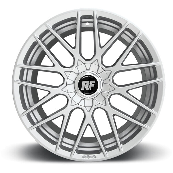(Set of 4) Staggered-Rotiform R140 RSE 18" 5x112/5x120 35mm Silver ...