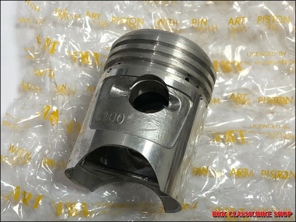 Genuine Honda 50 CZ100 C100 CA100 C102 CA102 C110 CA110 Piston NOS , 0. ...