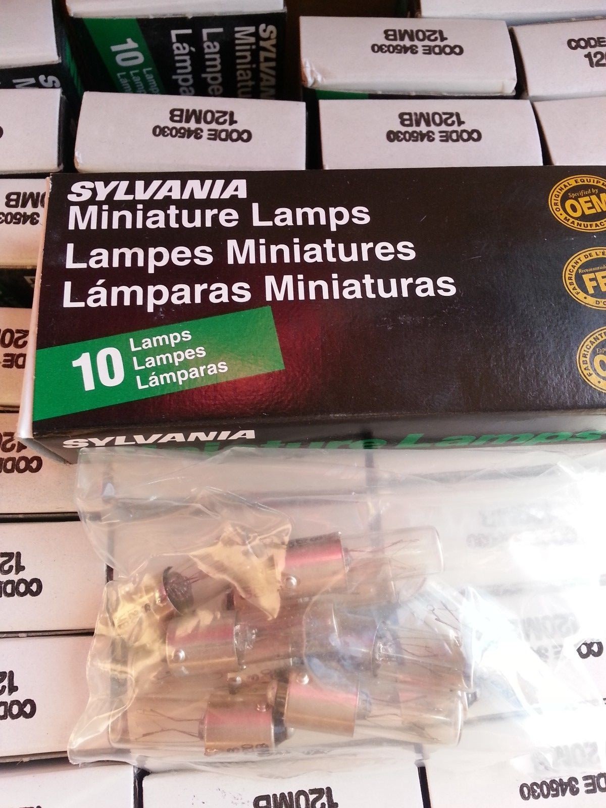 SYLVANIA 345030 120MB 10PACK LIGHT BULBS | eBay