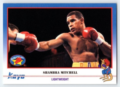 SHAMBRA MITCHELL LIGHTWEIGHT BOXER Kayo Boxing Trading Card 1991 B177 ...