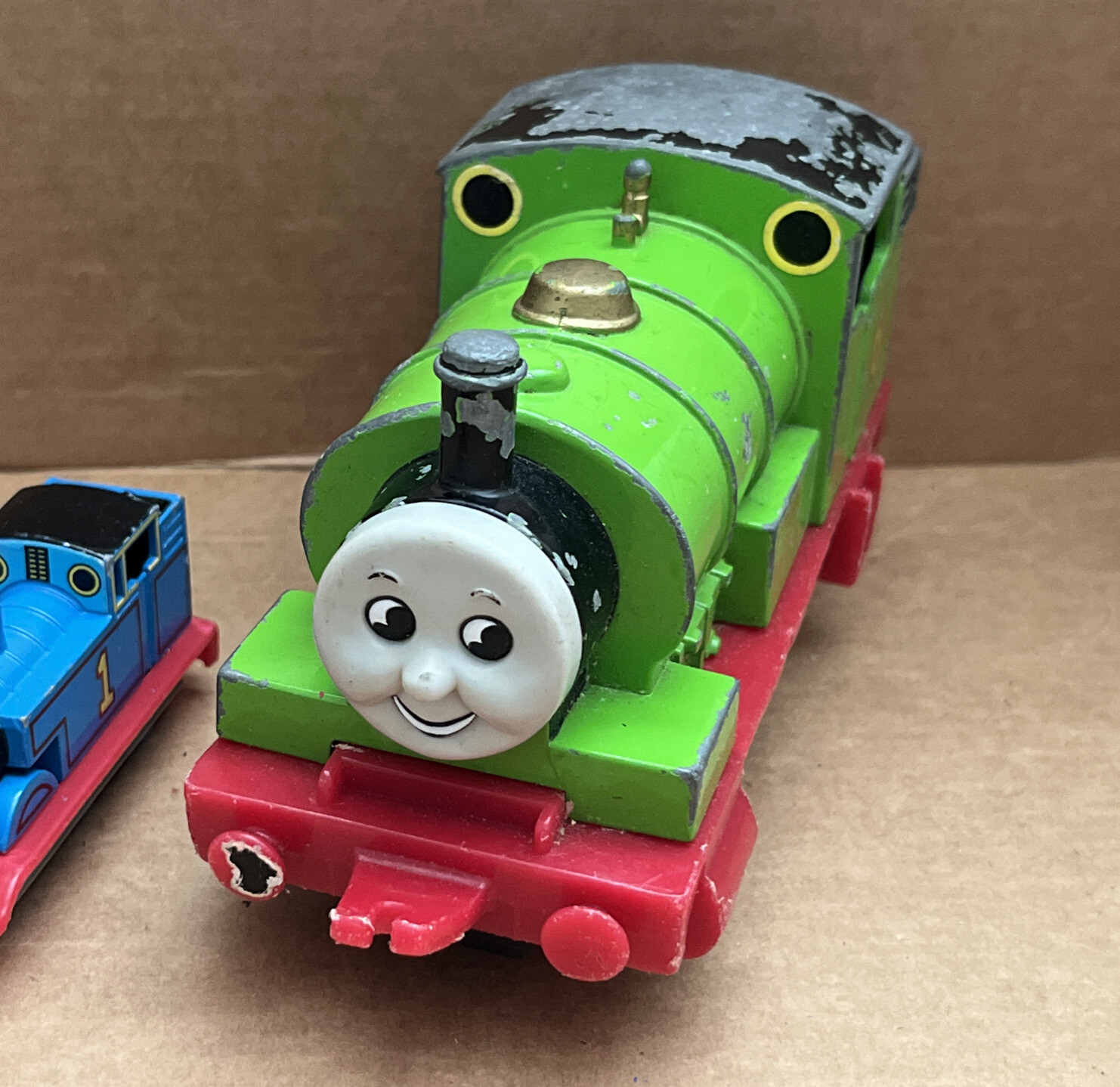 ERTL 7” Percy Pull-Back - Thomas & Friends Diecast Large Train Engine ...