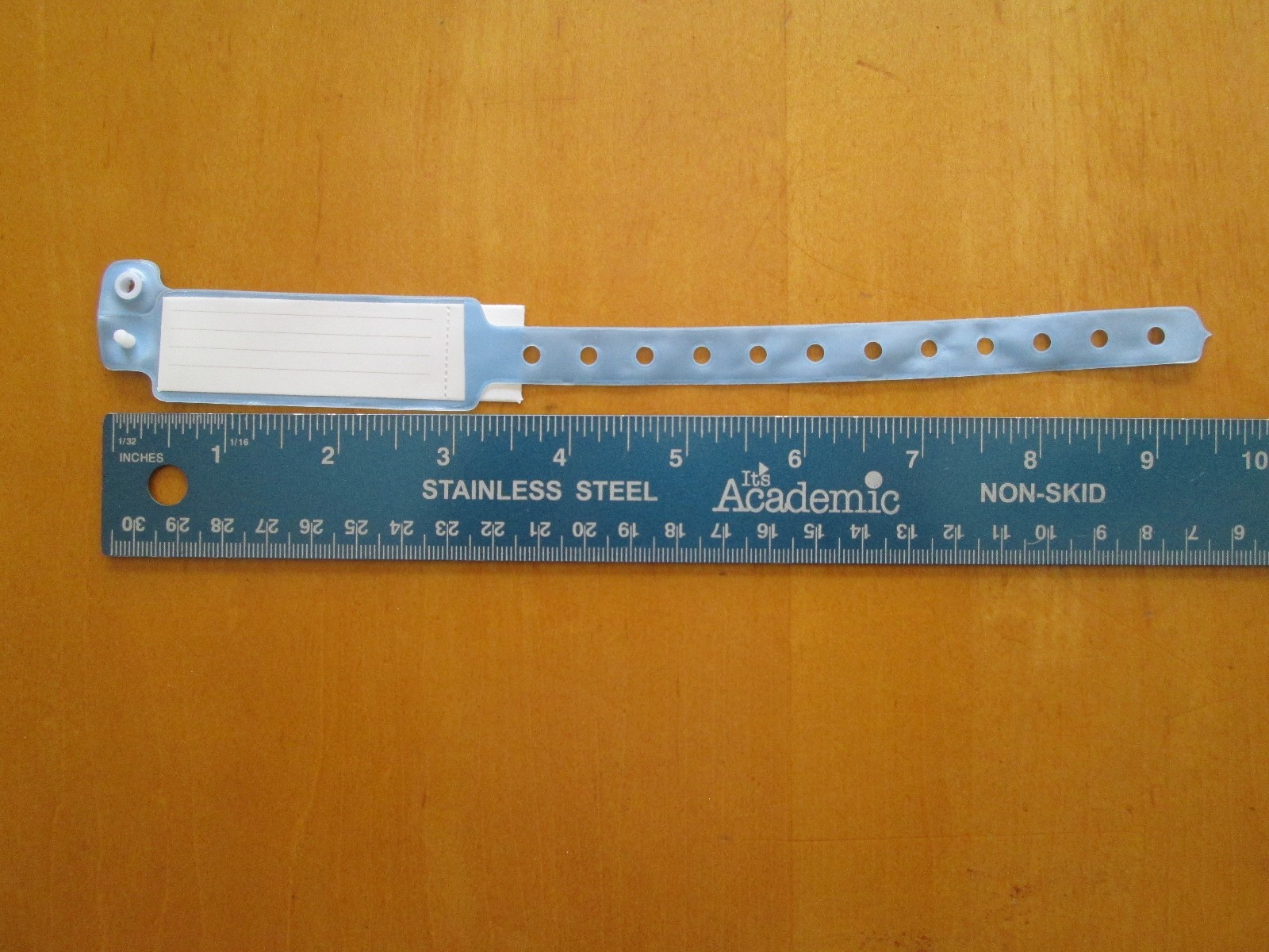 Lot of 250 Blue Hospital Patient Insert ID 9" Wristband Brand New | eBay