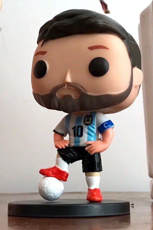 Funko Pop Vinyl! Argentina: Lionel Messi #10 figura de vinil Lio Messi ...