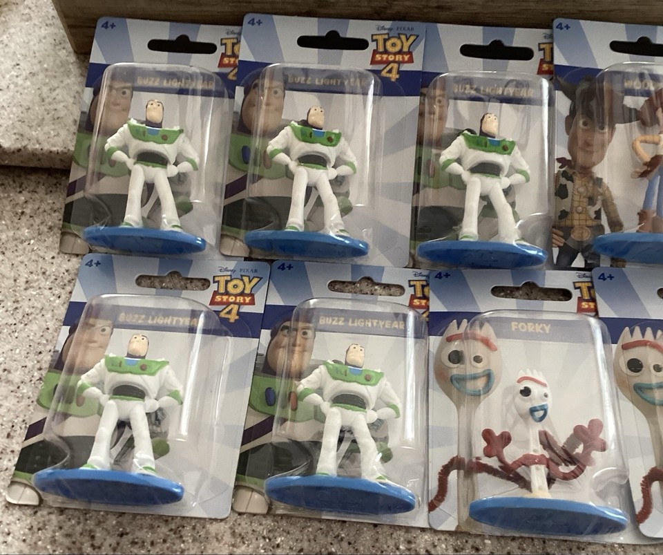 Disney Toy Story 4 Micro Mini Toys Cake Toppers Lot Of 11 Mattel | eBay