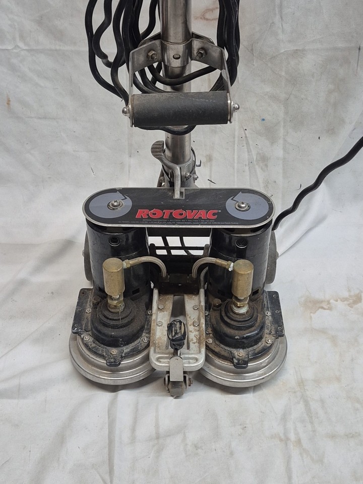 ROTOVAC DUAL HEAD POWER WAND CARPET EXTRACTOR SYSTEM READ | eBay