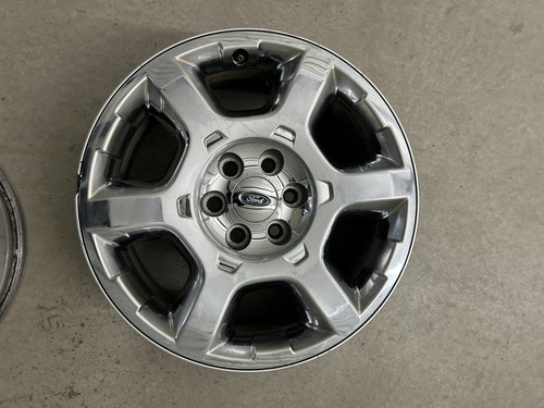 2013 2014 20 Inch OEM Stock Alloy OE Chrome Clad Wheel Rim 20" F150 F ...