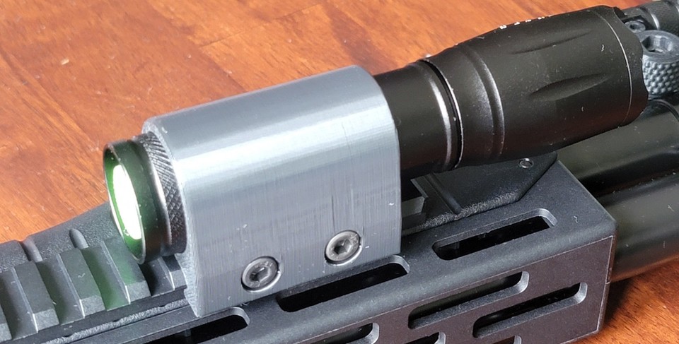 Tactical Flashlight For Shotgun - Rifle - Picatinny Mount - 2000 Lumens ...
