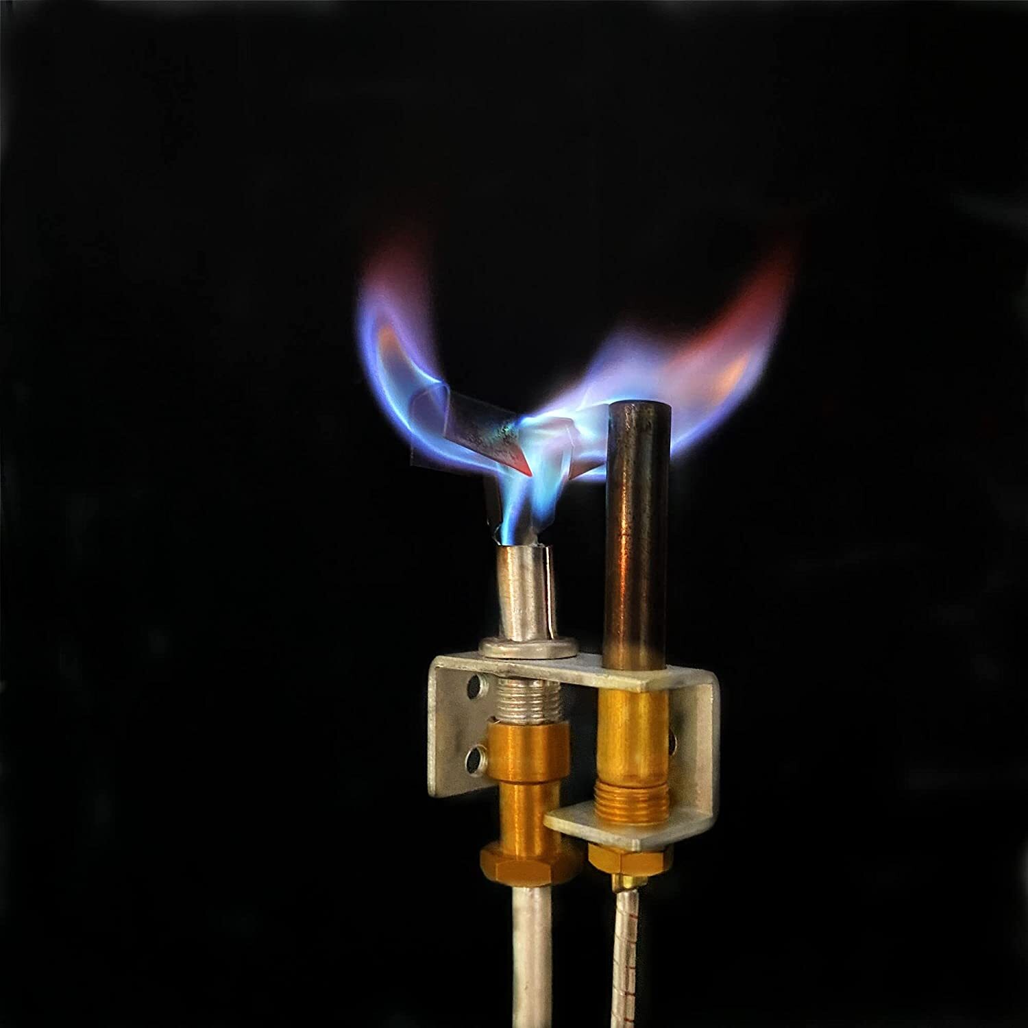 Pilot Burner & 750 Millivolt Thermopile Assembly for Furnace Controls ...