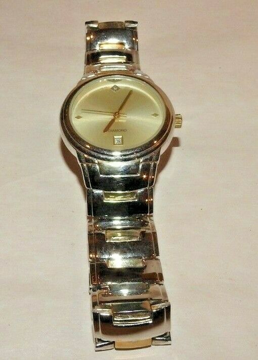 Men's Allude Watch, Date & Diamond, Japan Movement, Needs Battery | eBay
