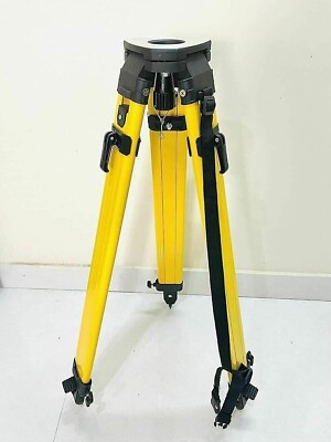 Aluminum tripod Stand heavy duty double lock tripod survey Level stand ...