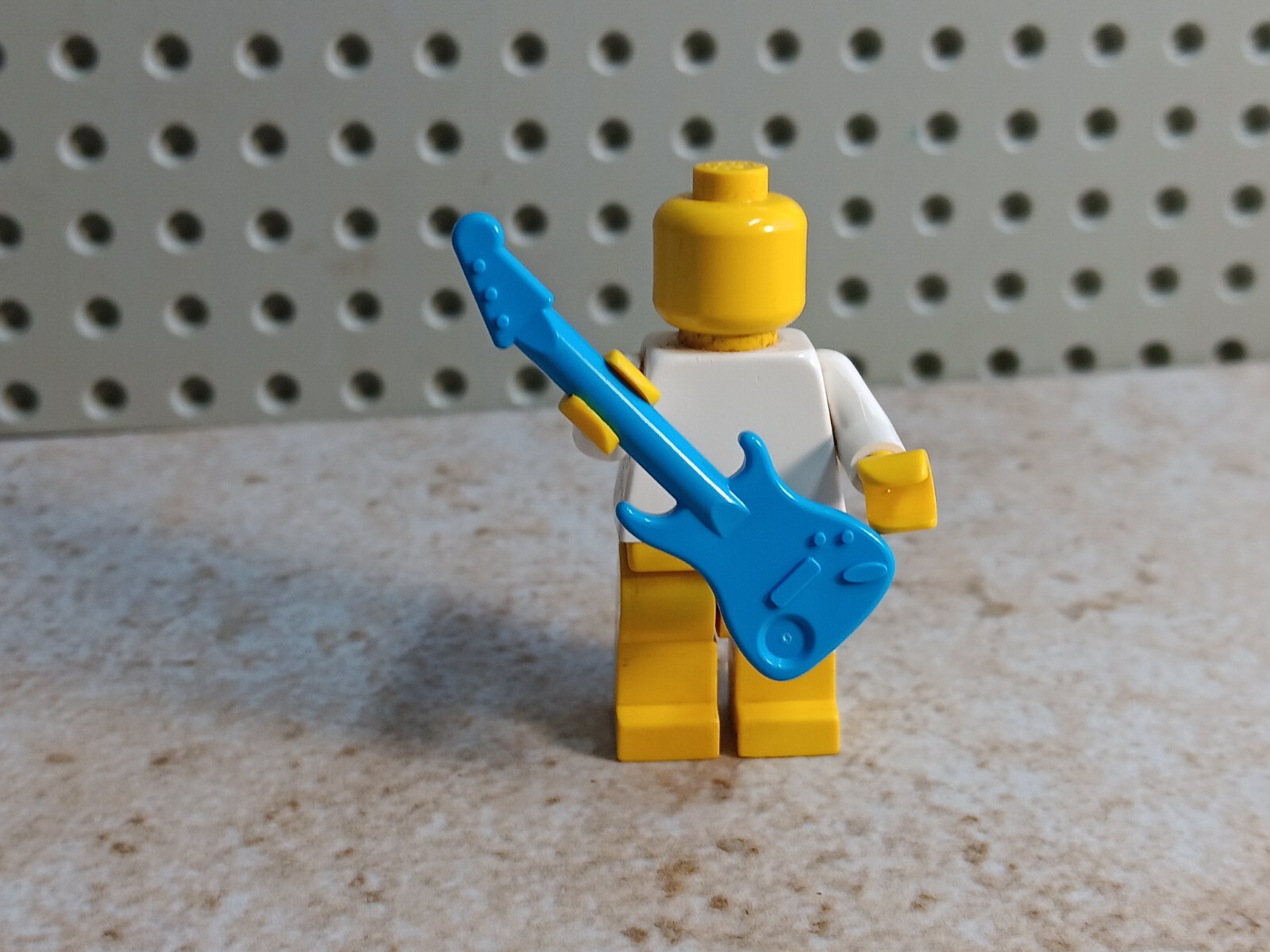 LEGO Friends Guitar ELECTRIC Band Equipment Blue Medium Azure Rock N ...