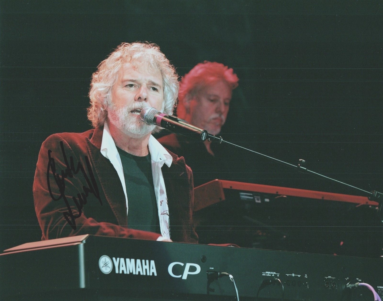 Chuck Leavell The Rolling Stones Signed 8x10 Photo COA Allman Brothers ...