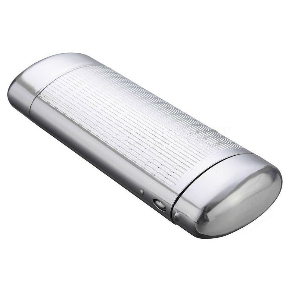 Silver Hard Metal Glasses Case Storage Aluminum Sunglasses Case Box ...