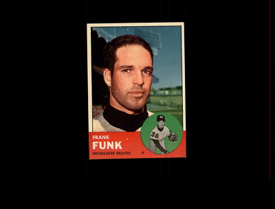 1963 Topps 476 Frank Funk NM #D630587 | eBay