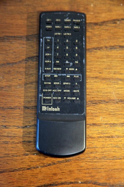 Genuine McIntosh HR033 Remote Control for Cr12 Multi-zone System for ...