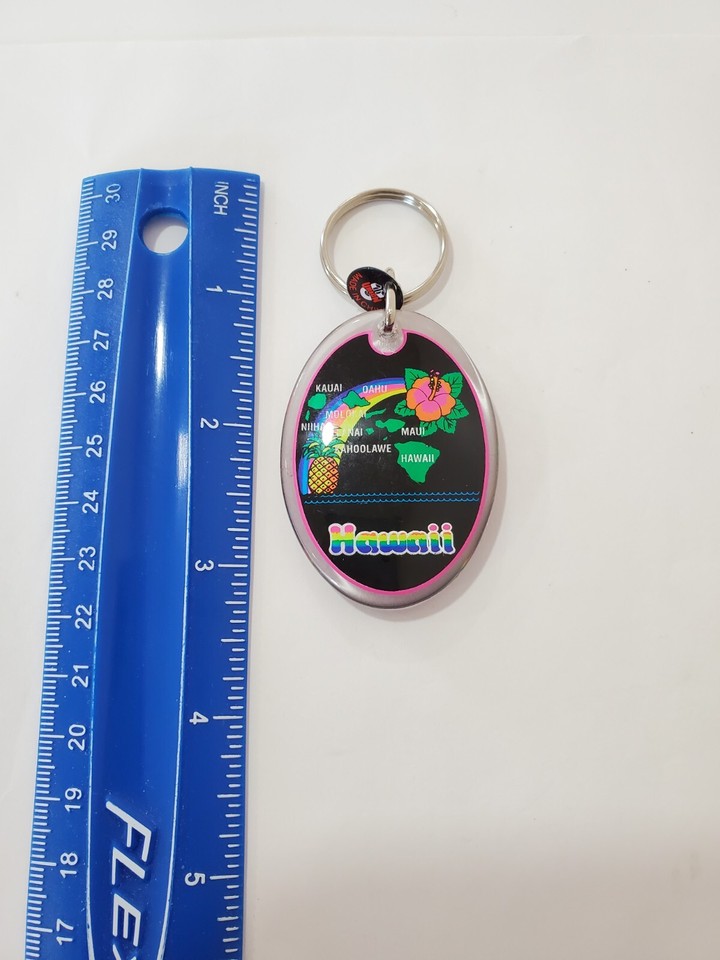 Vintage Hawaii HAWAII Keychain. Dimensions on the pictures. | eBay
